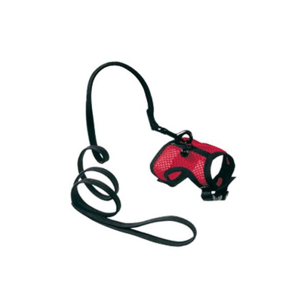 イタリアferplast社製 スモールアニマル・にゃんこ用胴輪です。ハムスターやモルモット、フェレットなどの小動物や、ネコ用に作られたリードがセットになったハーネス。 生産国:中国 素材・材質:素材:ナイロン 商品サイズ:ハーネスサイズ:首...