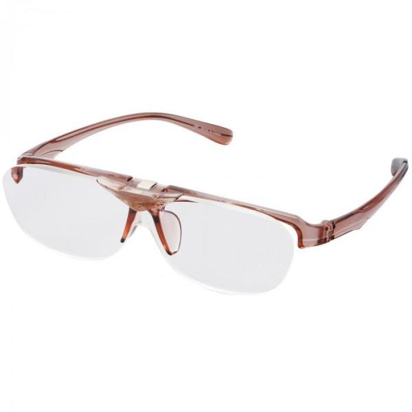 メガネの上から装着OKなハネ上げルーペです。干渉縞が出にくいアクリルレンズ。 生産国:中国 素材・材質:レンズ:アクリルフレーム:ポリカーボネート 商品サイズ:一眼レンズ:126mm、テンプル:138mm、天地:38mm 重量:29g 仕様...