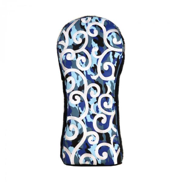 ウェアとのコーディネートなど、人と違うスタイルを楽しむことができます。 生産国:中国 素材・材質:表面:合成皮革+刺繍背面:ポリエステルボア 仕様:ドライバー用(460ccサイズ対応)　※サプライヤー直送品　　