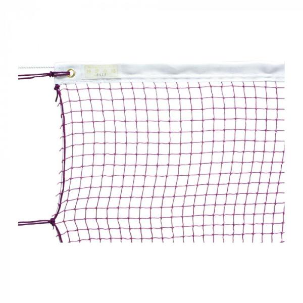 ナイロン製ネットは、破断強度は高いですが、ビニロンやポリエステルに比べ耐候性に劣る・伸び率が高い・繊維が柔らかく、発色が綺麗といった特徴があります。日本バドミントン協会検定品です。 生産国:日本 素材・材質:ネット:ナイロン上部紐:ビニロン...