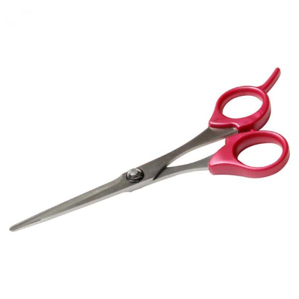 軽い切れ味で髪を切りやすいハサミです。前髪や襟足などをおうちで切るのに最適です。 生産国:日本 素材・材質:刃部分:ステンレス刃物鋼、ハンドル:ABS樹脂 商品サイズ:約6×15.7×0.94cm　※サプライヤー直送品　　