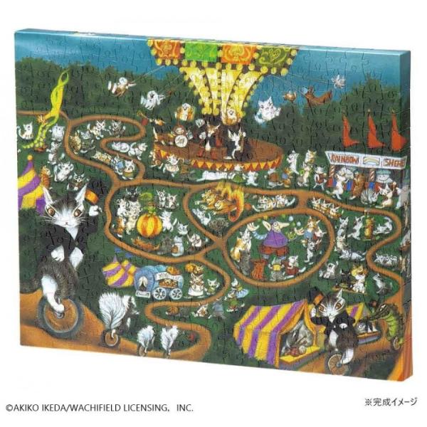 町にサーカス団がやってきた!ダヤンとジダンが一輪車で会場を盛り上げます!キャンバスパズルはプラスチック製のジグソーパズルです。できあがりは、まるでファブリックパネルです。すぐに飾れる壁掛けパーツ付きです。組み立てかんたんで、はめ合わせがよく...