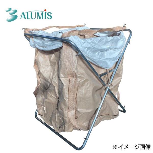 簡単設置で保管場所を取らないワンタッチ折りたたみ式。用途:廃プラ・紙・木くず・産廃など回収、運搬、保管等に便利です。 生産国:中国 素材・材質:フレーム:アルミニウム合金蝶ボルト:ステンレス 商品サイズ:外寸(約)幅100×奥行100×高さ...