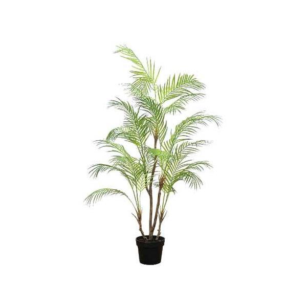 アレカヤシ特有の羽状に広がる葉を忠実に再現しました。風に揺れる風合いはサーフやリゾート、爽やかさを演出するのにぴったりです。 生産国:中国 素材・材質:PE 商品サイズ:H120cm　※サプライヤー直送品　　