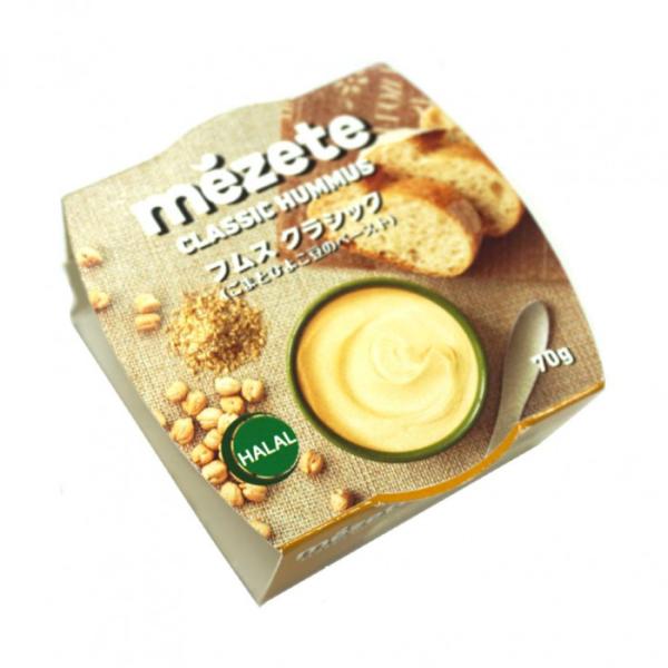 ひよこ豆、ごまペーストを塩でシンプルに味付けしたフムス。クラッカーやパンをディップしたり、サンドイッチに加えてもおいしくお召し上がりいただけます。 生産国:ヨルダン 賞味期間:540日　※サプライヤー直送品　　