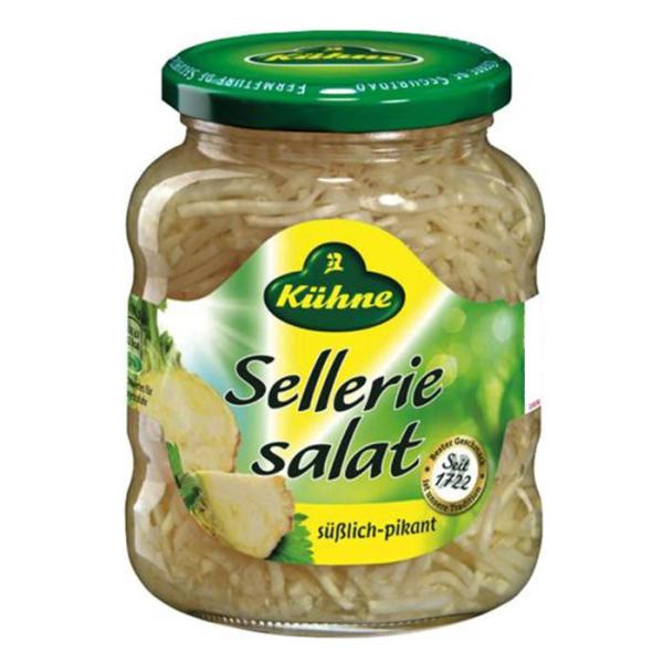 棒状にスライスしたセロリをキューネ社オリジナルのスパイシーなビネガーに漬けました。 生産国:ドイツ 賞味期間:720日　※サプライヤー直送品　　