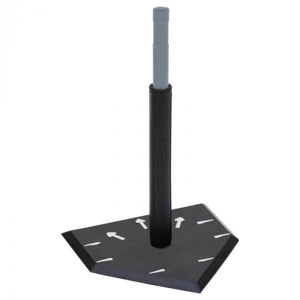 固定したボールを、しっかりコース別に打ち分ける練習ができるグッズ! 生産国:中国 素材・材質:ベース:ラバーポール:ラバー 商品サイズ:ベース:43×43×1.4cm、ポール調整:最短54~最長92cm 付属品:セットゲージラインシール付　...