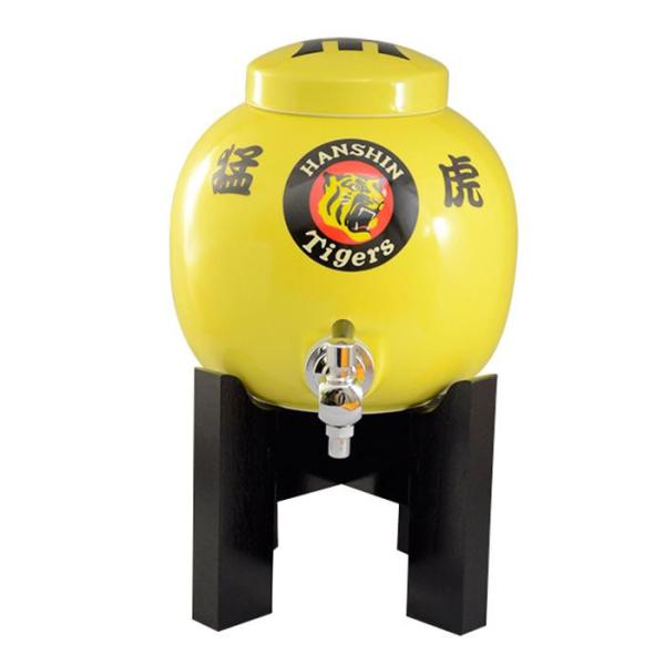 阪神ファンなら、この猛虎焼酎サーバーで盛り上がるのは絶対。阪神タイガースの応援しながら、この焼酎サーバーから飲む。阪神ファンにはたまらない一品。セラミックの特殊な釉薬で作っています。まろやかで美味しい焼酎をお楽しみください。勿論、蒸留酒であ...