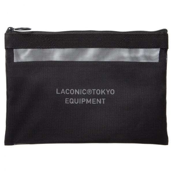 カジュアルとビジネスの垣根を越えたデイリーユースアイテムを提案する「LACONIC(R)EQUIPMENT」シリーズに、通気性の良いメッシュ素材のポーチが加わりました。 生産国:中国 素材・材質:ナイロン 商品サイズ:W220×H150mm...