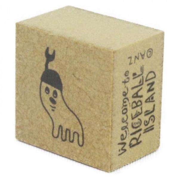 イラストレーターANZさんデザインの、謎の島「RICEBALL ILAND」に暮らすユニークな住人のスタンプです。クスッと笑えるシュールなキャラクターにハマること間違いなし。黒色のインクでスタンプを押して、ぬり絵スタンプにしてカラフルにノー...