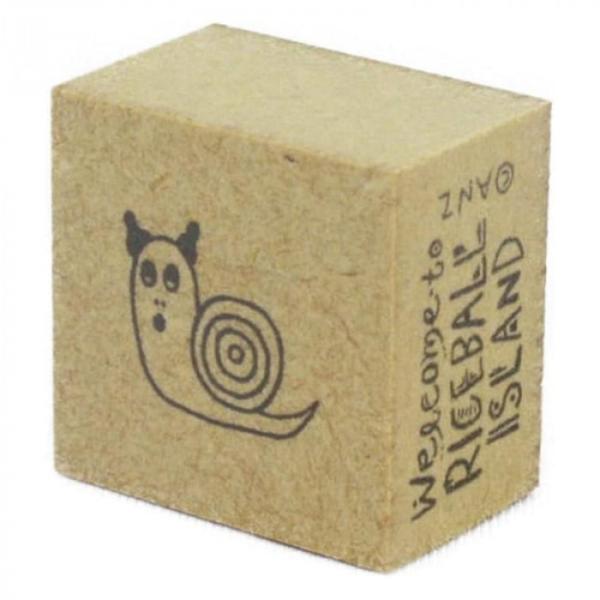 イラストレーターANZさんデザインの、謎の島「RICEBALL ILAND」に暮らすユニークな住人のスタンプです。クスッと笑えるシュールなキャラクターにハマること間違いなし。黒色のインクでスタンプを押して、ぬり絵スタンプにしてカラフルにノー...