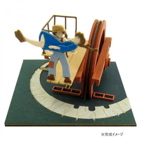 組み立てると可愛い天空の城ラピュタのシーンが完成します。 生産国:日本 商品サイズ:W60×D60×H60mm 仕様:組み立て所要時間:約2時間~対象年齢:12歳以上(C)1986 二馬力・G セット内容:レーザーシート×13、ベース×1、...