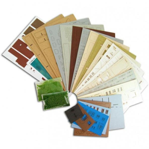 スタジオジブリ監修のもと、360度どこから見ても細部までこだわり抜かれたディテールは「みにちゅあーと」ならではの繊細さがぎっしり。屋根シート、水面シートはカットされてませんので定規等を使ってカットします。 生産国:日本 商品サイズ:W130...