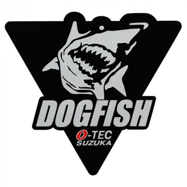 DOGFISHのステッカーです。 生産国:日本 素材・材質:塩ビ 商品サイズ:85×91×0.5mm　※サプライヤー直送品　　