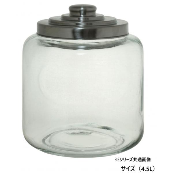 腐食に強いガラス保存びんです。 生産国:中国 素材・材質:ソーダガラス、アルミ 商品サイズ:192×192×230mm 重量:1490g　※サプライヤー直送品　　