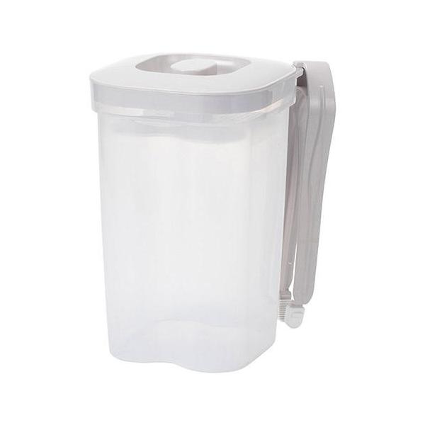 ゆったり入る大容量!トング付。 生産国:中国 素材・材質:フタ:ポリプロピレンストッパー:ポリプロピレンケース:ポリプロピレントング本体:ポリプロピレントング先端部:熱可塑性エラストマー 商品サイズ:172×172×276mm 重量:618...