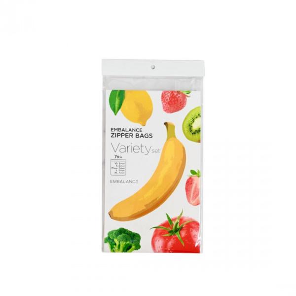 底角が丸いのでごみが溜まりにくく、洗いやすい丈夫なチャック付き袋。5種類のサイズが入ったバラエティセットです。ポリ袋やラップに包まれた状態でジッパーバッグに入れてもOK。-20度対応で冷凍も可能です。 生産国:日本 素材・材質:ポリエチレン...