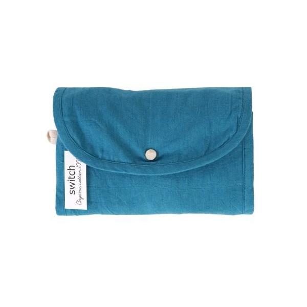 スナップ釦でコンパクトになります。シンプルなデザインで使いやすいです。 生産国:インド 素材・材質:綿　※サプライヤー直送品　　