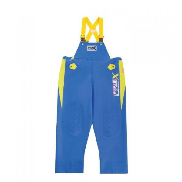 着脱式の調節可能なサスペンダーが付属しています。腰にフィットするウエストゴム仕様。裾口はハサミでカットし3段階に調節することが可能です。尻部大型マチ入り、膝裏補強付き。 生産国:日本 素材・材質:表面:PVC(抗菌・耐寒配合)、裏面:ポリエ...