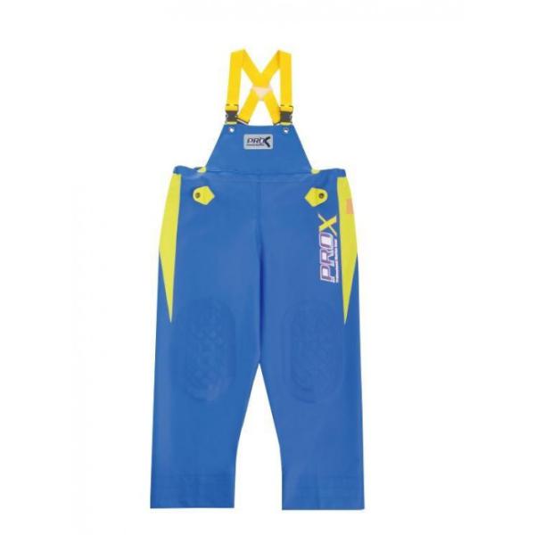 2トーンカラーのカジュアルなデザイン。胸付ズボンタイプ。膝裏には膝裏補強がついており、ウエスト部分にはゴムが付いているので体にフィットします。またズボンの裾はハサミで3段階にカットできるのでお好みの丈に調節可能です。 生産国:日本 素材・材...