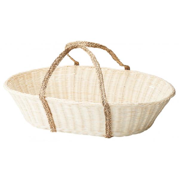 シンプルなデザインなのでどんなお部屋にも合います。 生産国:ベトナム 素材・材質:籐 商品サイズ:65×44×15(32)cm 重量:440g　※サプライヤー直送品　　