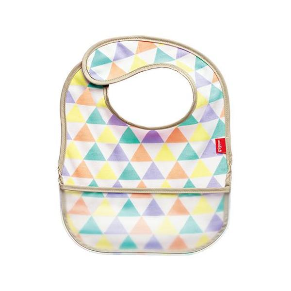 離乳食デビューにおすすめ!軽くてやわらかい、赤ちゃんが着けるのをイヤがらない離乳食エプロンです。おかゆやペースト状の野菜汁など、離乳食のドロドロ汚れも、かんたん洗いでスルッと落ちます。 生産国:日本 素材・材質:本体:ポリエステル85%・綿...