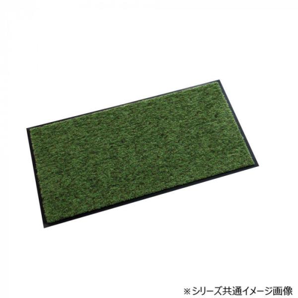 オフィスや店舗に最適な除塵マットです。快適で清潔な足元環境をつくる、日常使いに最適な一枚です。 生産国:中国 素材・材質:表面:ナイロン100%(B.C.F.ナイロン)裏面:軟質塩化ビニール 商品サイズ:約450×750×9.2mm(パイル...