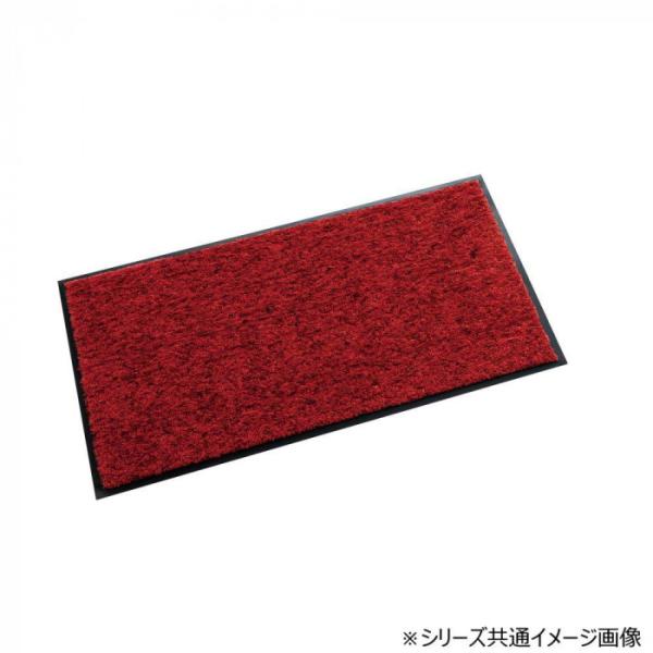 オフィスや店舗に最適な除塵マットです。快適で清潔な足元環境をつくる、日常使いに最適な一枚です。 生産国:中国 素材・材質:表面:ナイロン100%(B.C.F.ナイロン)裏面:軟質塩化ビニール 商品サイズ:約450×750×9.2mm(パイル...
