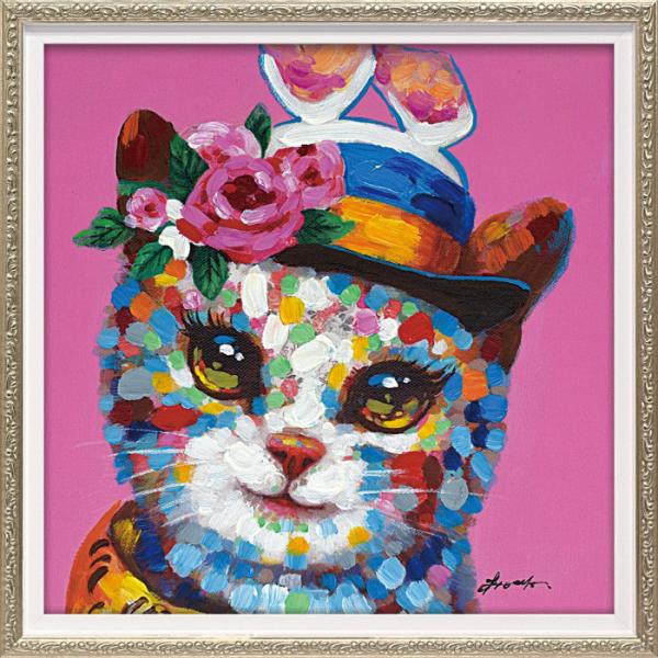 絵と額がセットになった商品です。カラフルな油絵の具を使って1枚ずつ手描きした人気のオイルペイントシリーズにSサイズが登場。ハンドペイントアートをもっと気軽に。 生産国:日本 素材・材質:キャンバス、樹脂フレーム 商品サイズ:外寸:W33×H...