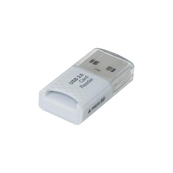 カードがしっかり収まり、USBメモリーのように使えて便利です。キャップ付きです。 生産国:中国 商品サイズ:W32×D16×H8mm 重量:5g 仕様:USB規格:USB2.0インターフェース:USB A(オス)対応メディア(容量):mic...