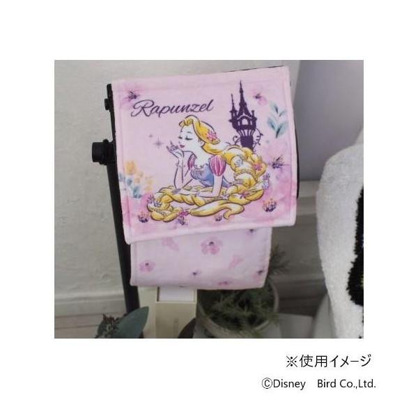エレガントなラプンツェルのトイレットペーパーホルダーカバーです。 生産国:中国 素材・材質:ポリエステル100% 商品サイズ:約16×38.5cm 重量:100g 仕様:洗濯機OK(ネット使用) 　※サプライヤー直送品　　