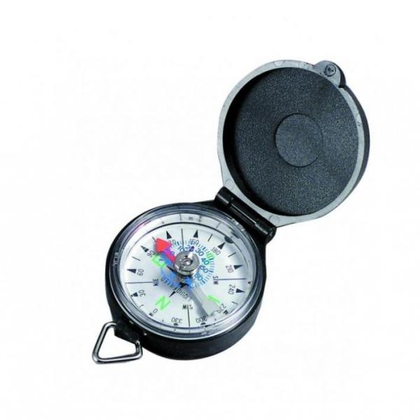 方針がスムーズに動き、ふらつきが無いので方位を素早く読み取ることができます。カプセルの中心に温度計を組み込んでありますのでアウトドアーに最適です。 生産国:中国 素材・材質:ケース材質:プラスチック 商品サイズ:46×20mm 仕様:文字盤...