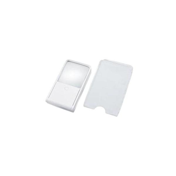 倍率3倍+縁なしで見やすい。軽量&amp;スリムサイズで携帯に便利(保護カバーも付いて安心)。自立するので、針に糸を通す時や爪を切るときにも。ライトを点けて、明るいところではよりクッキリと、暗がりではハッキリと 生産国:中国 素材・材質:本...