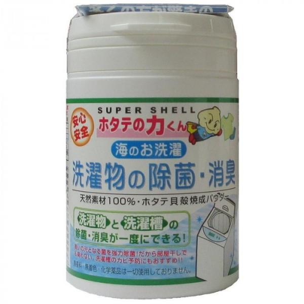 ホタテの貝殻成分から生まれた天然素材100%の除菌洗浄剤です。なま乾き、部屋干しなどの嫌な臭いを強力脱臭します。除菌・消臭・カビ予防・ヌメリ取りにお使いいただけます。洗濯機の洗濯槽・配水管・排水溝などのヌメリや悪臭の除去。 生産国:日本 仕...