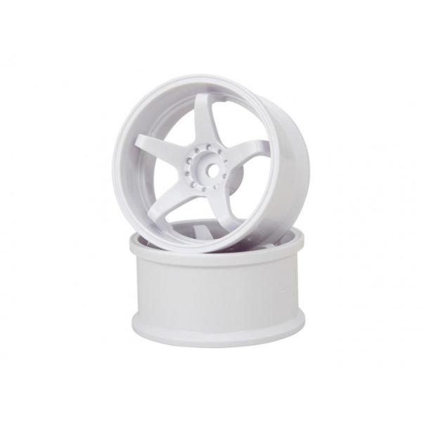 高めの剛性の中に絶妙なしなりを持たせたスタンダードホイール。深めのスポークエンドが抜群のトラクションバランスを保ちます。 生産国:中国 仕様:適応路面:アスファルト、カーペットなどオフセット:8mm27mm幅、3mmハブ対応 セット内容:本...