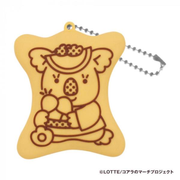 カバンに付けられます。 生産国:中国 素材・材質:PVC、銅 商品サイズ:約H6.4×W5×D2.3cm 重量:約44g　※サプライヤー直送品　　