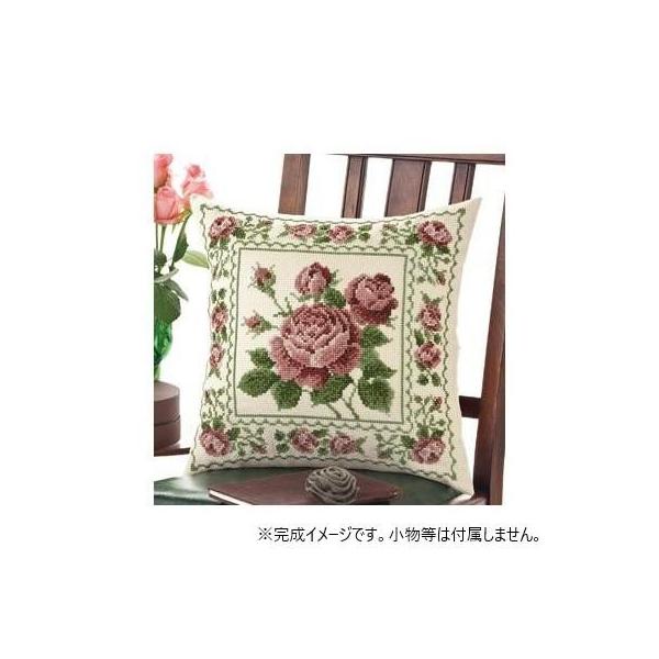 日々の暮らしが華やかになる花たちを表現しました。技法はクロスステッチ。技術レベルは中級者向。 生産国:日本 素材・材質:布・ししゅう糸:綿100%クロス針:はがね 商品サイズ:約縦40×横40cm セット内容:25番ししゅう糸ししゅう布(ジ...