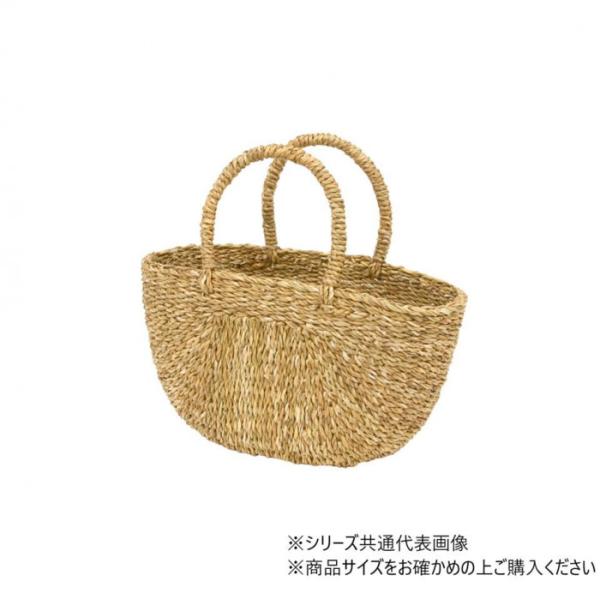 ざっくりとした編み目がカジュアルなバスケットです。生活の様々なシーンに合わせてお使いいただけます。 生産国:バングラデシュ 商品サイズ:39×21×22cm　※サプライヤー直送品　　