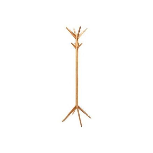 ハンガーです。 生産国:中国 素材・材質:天然木(杉) 商品サイズ:W61×D61×H179cm 重量:2.3kg 仕様:ラッカー塗装耐荷重:3kg組立式　※サプライヤー直送品　　