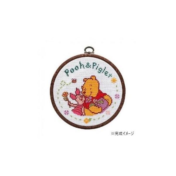 人気キャラクターのプーさんのキット。技法はクロスステッチ。技術レベルは初級~中級者向。 生産国:日本 素材・材質:布・ししゅう糸:綿100%クロス針:はがね 商品サイズ:額内径:約15.5cm セット内容:25番ししゅう糸フープししゅう布(...
