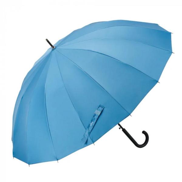 花が咲くように開く様子と丸いシルエットが特長で、Y字に分岐する受骨が親骨を支える独自の構造。板状のグラスファイバー骨が柔らかくしなり、強い衝撃でも壊れにくい。ボタンひとつで簡単にオープンするジャンプ式構造。 生産国:中国 素材・材質:生地:...