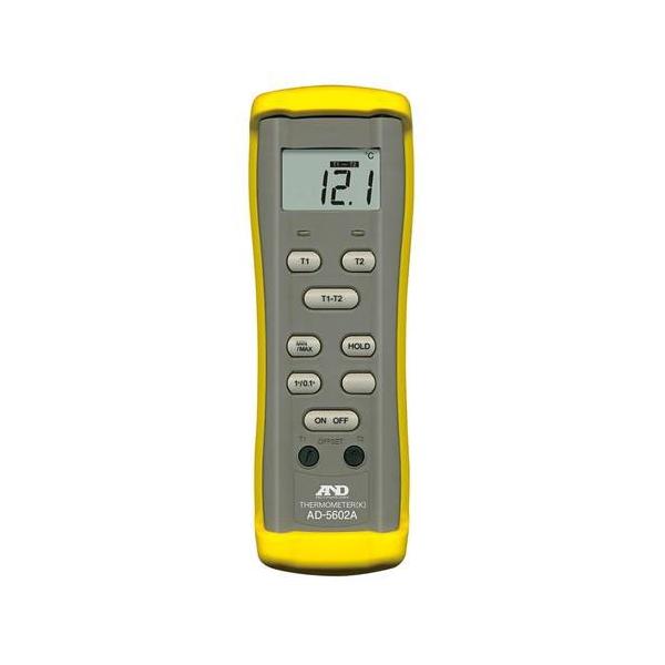 Kタイプ熱電対温度センサーです。Kタイプ熱電対温度センサーが2個付属しており、2チャンネルでの温度測定が可能です。2つのセンサーによる温度切替表示や温度差の表示にも対応しております。また、温度センサーの未接続や断線時にはLEDランプで異常を...