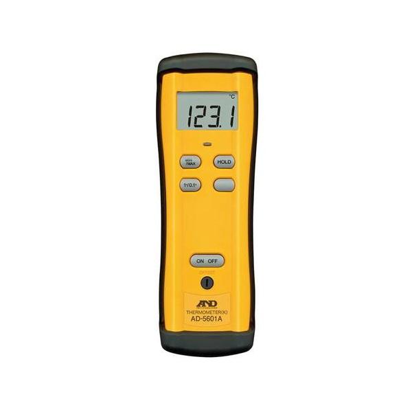 Kタイプ熱電対温度センサーです。Kタイプ熱電対温度センサーが1個付属しており、幅広い温度測定に対応可能です。温度センサーが未接続、または断線している場合は、LEDランプで異常をお知らせする安心設計です。データホールド機能や最高値、最低値のメ...