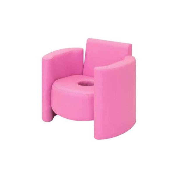 もっとも安全にリラックスできる授乳時の体勢を実現した授乳椅子です。分娩後の着座時の局部痛を最大限に緩和できる産褥ホール付きです。楽な姿勢を維持できる天然パンヤ綿を使用した授乳クッション付きです。 生産国:日本 商品サイズ:座幅50(全幅65...