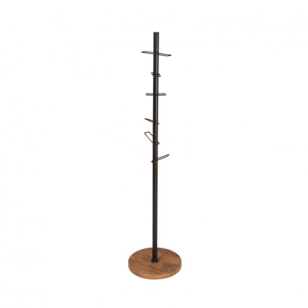 設置面積がコンパクトでちょっとしたスペースにも置きやすいポールハンガーです。独特なフック形状でハンガーフックがずり落ちにくい仕様です。 生産国:中国 素材・材質:底板:MDF(30mm厚) PVC貼りフレーム:スチール(Φ31.8mm) 粉...