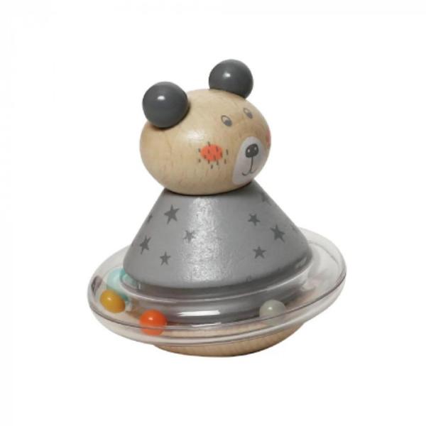 片付けの暇もない親御さんもニッコリ。振ったり、掴んだり、脳に刺激を与えてくれ、形状を認知するのに最適な赤ちゃん用です。かわいい動物がカラカラ音を奏でながら回るよ。なんともいえない表情でくるくる回る姿がかわいい!パッケージも飾りたくなるほどし...