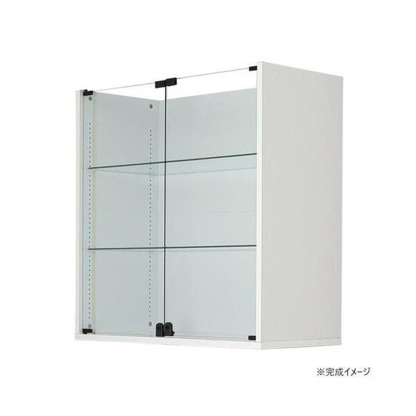 本体は上下に分かれて連結方式です。「連結式コレクションラックユニール」ロータイプへ連結することでハイタイプとしてご使用いただけます。増え続けるコレクションにも対応できます。 生産国:インドネシア 素材・材質:プリント紙化粧繊維板強化ガラス(...