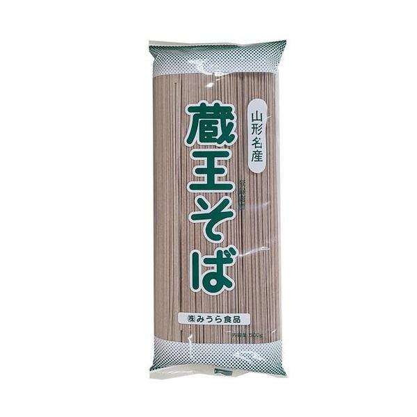 山形名産の蔵王そばです。 生産国:日本 内容量:500g セット内容:20袋 賞味期間:390日　※サプライヤー直送品　　