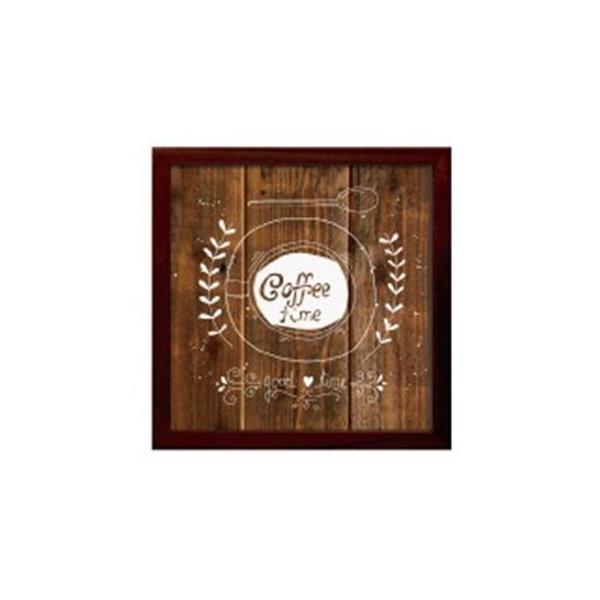 おしゃれな空間づくりに、気軽に取り入れることができます。 生産国:日本 素材・材質:MDF(化粧フィルム)キャンバス 商品サイズ:220×220×20mm 重量:300g 仕様:裏面仕様:Teeth hanger、スタンド　※サプライヤー直送品　