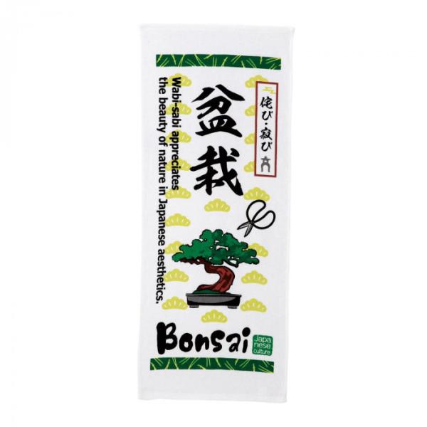日本の美学「わびさび」を感じられる盆栽は海外でもブームに。外国人観光客に人気の「日本のいいもの」を大胆にデザインしたふわさらタオル。表はやわらかなガーゼ生地、裏は吸水性の高いパイル織。裏表で異なる風合いが特徴です。 生産国:日本 素材・材質...